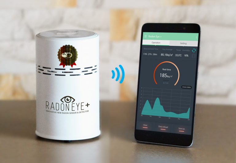 New Smart Radon Detector Now Available - RadonEye Plus - PropertECO